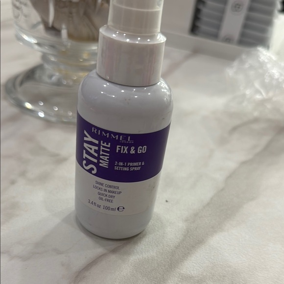 Rimmel London | Makeup | Rimmel Stay Matte Fix Go Setting Spray | Poshmark